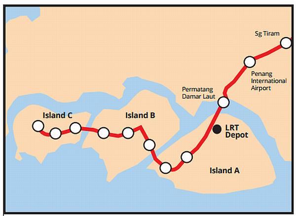 Penang Structure Plan – Three proposed man-made isles to be included ...