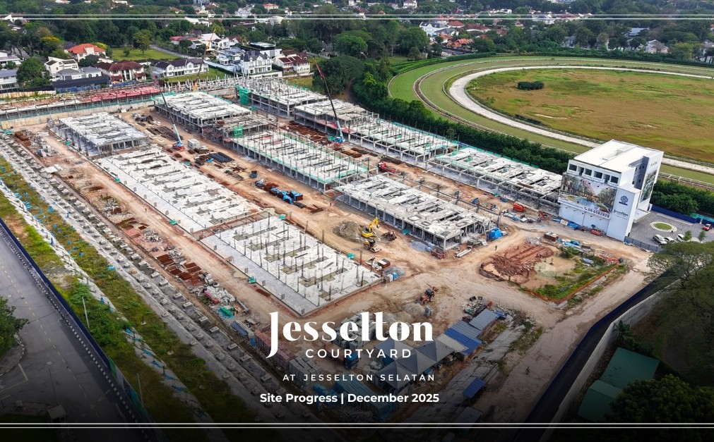 SITE PROGRESS: Jesselton Courtyard (Dec 2025) | Penang Property Talk